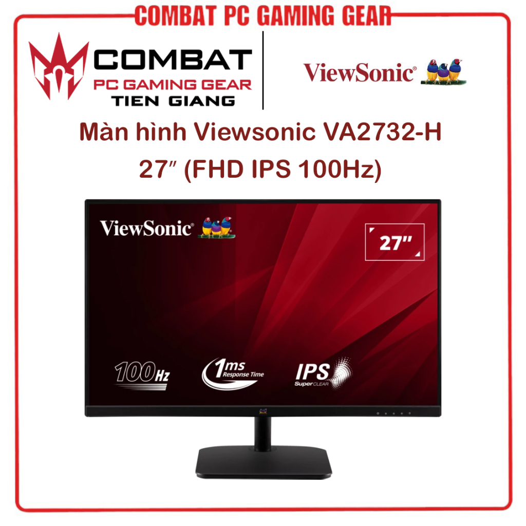 [HOT] Màn hình Viewsonic VA2732-H 27″ FHD IPS 100Hz (HDMI, VGA) - Bảo ...
