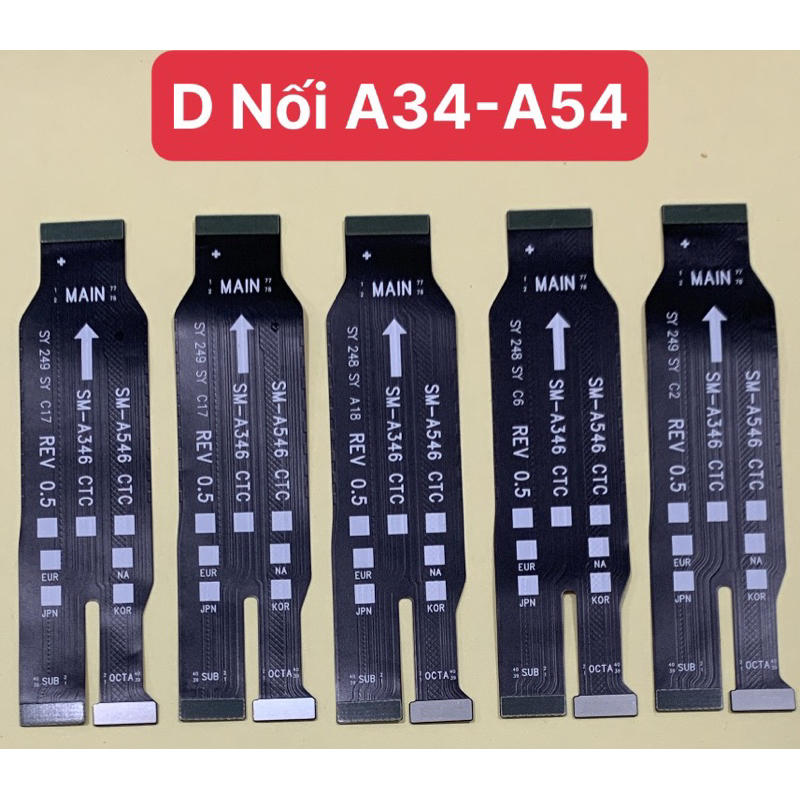 Cáp nối main sạc samsung A34-A54 / Dây sub samsung A34-A54 / Dây nối bo ...