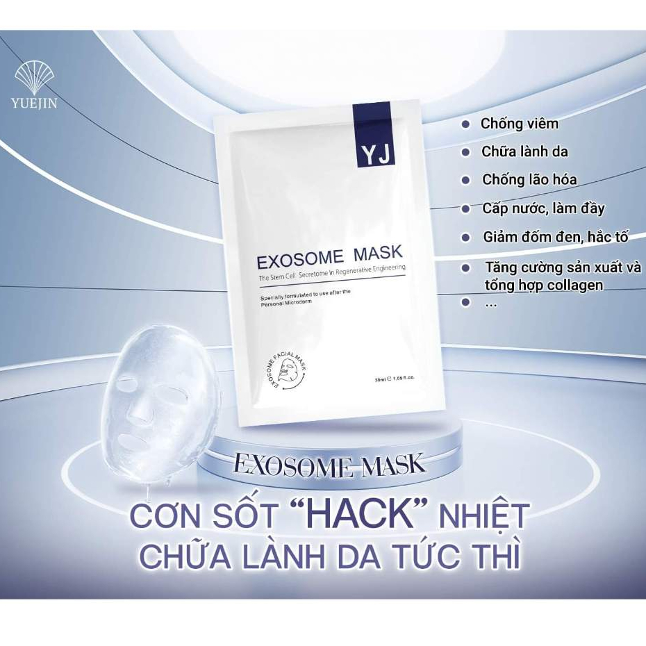 Mặt Nạ Yuejin Exosome Mask Giúp Phục Hồi Nhanh, Chống Lão Hóa | Shopee ...
