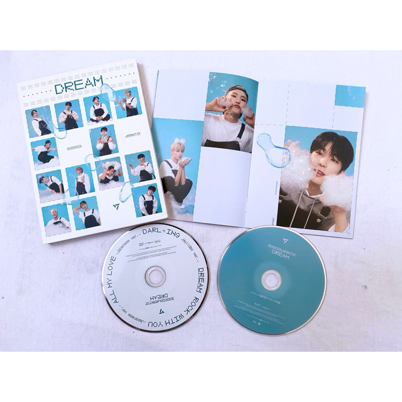seventeen mini album Nhật Dream đã khui seal, CD DVD photobook | Shopee Việt Nam