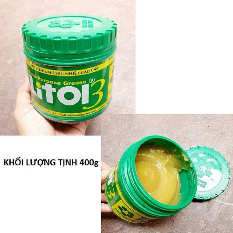 Mỡ Bò Chịu Nhiệt Cao Cấp LITOL 400g | Shopee Việt Nam