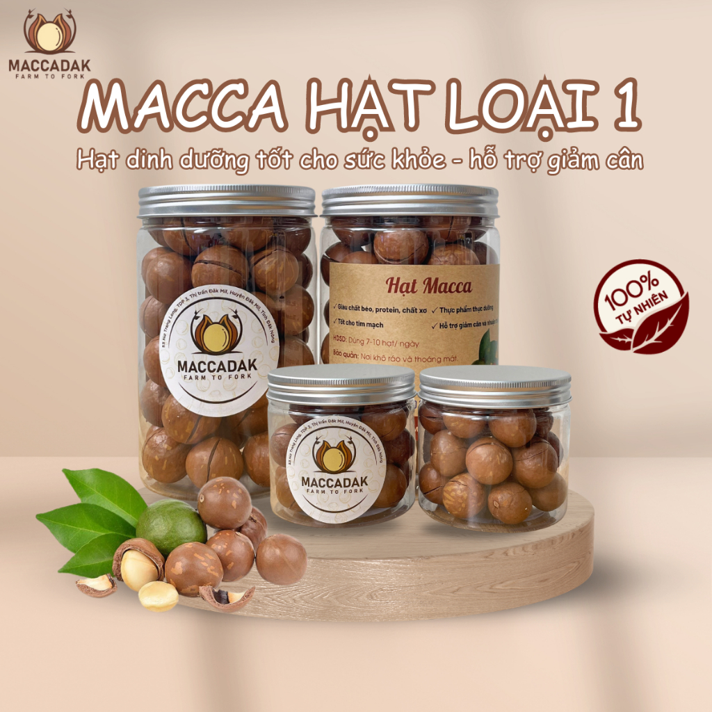 Macca sấy nứt vỏ size đại (siêu to) | Shopee Việt Nam