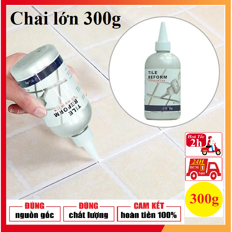Sơn Kẻ Chỉ Gạch Nền Nhà, Làm Trắng Ron Gạch, Keo Chà Ron Sứ Đa Năng Hàn ...