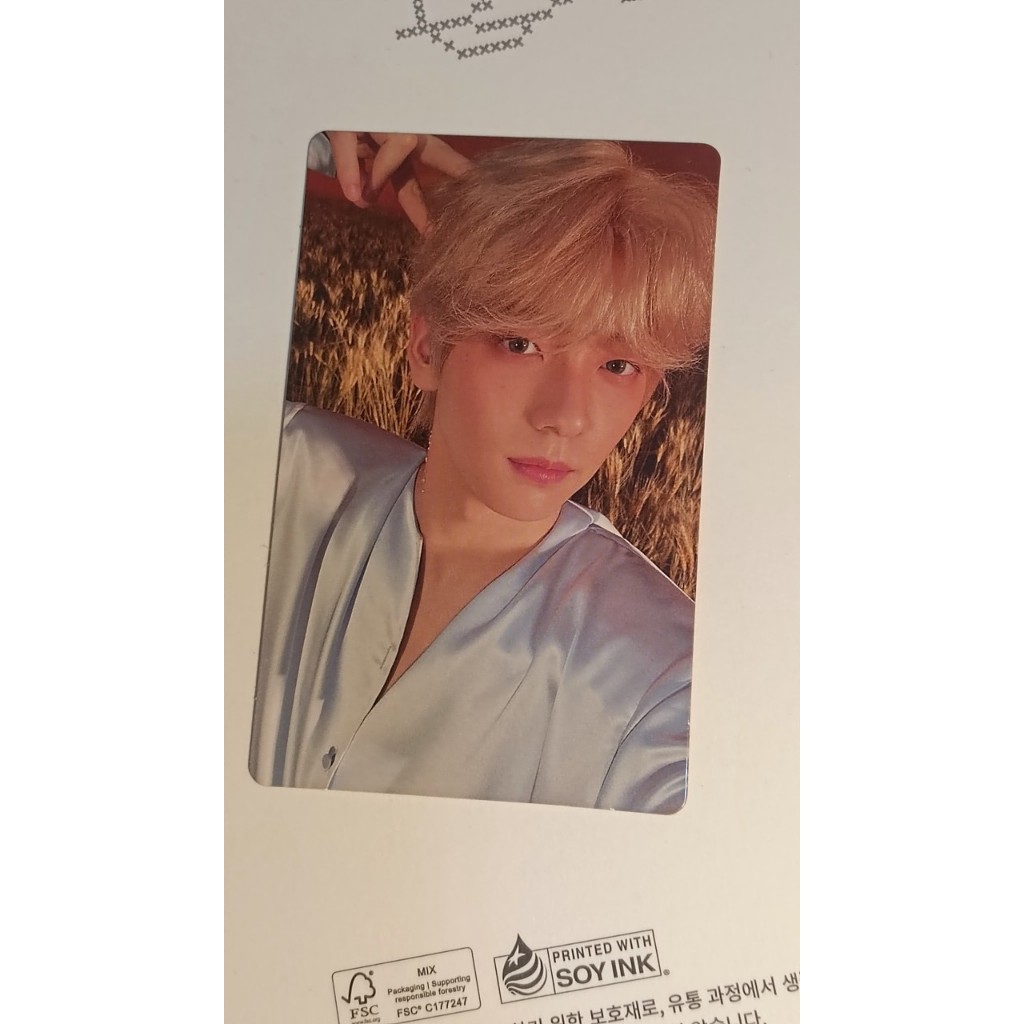 Thẻ ảnh Photocard TXT Soobin pob tomorrow x together / Soobin tai mèo ...