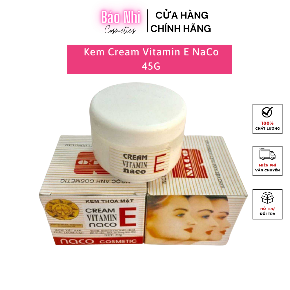 Kem Cream Vitamin E NaCo 45G | Shopee Việt Nam