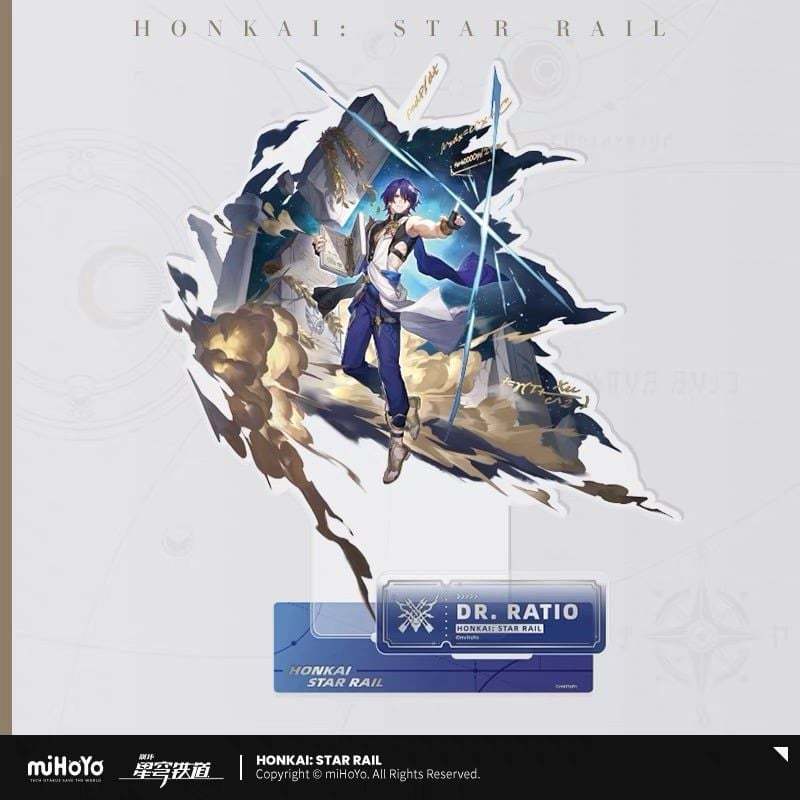 [OFFICIAL] [SẴN] Standee nhân vật Dr. Ratio - Honkai Star Rail | Shopee ...