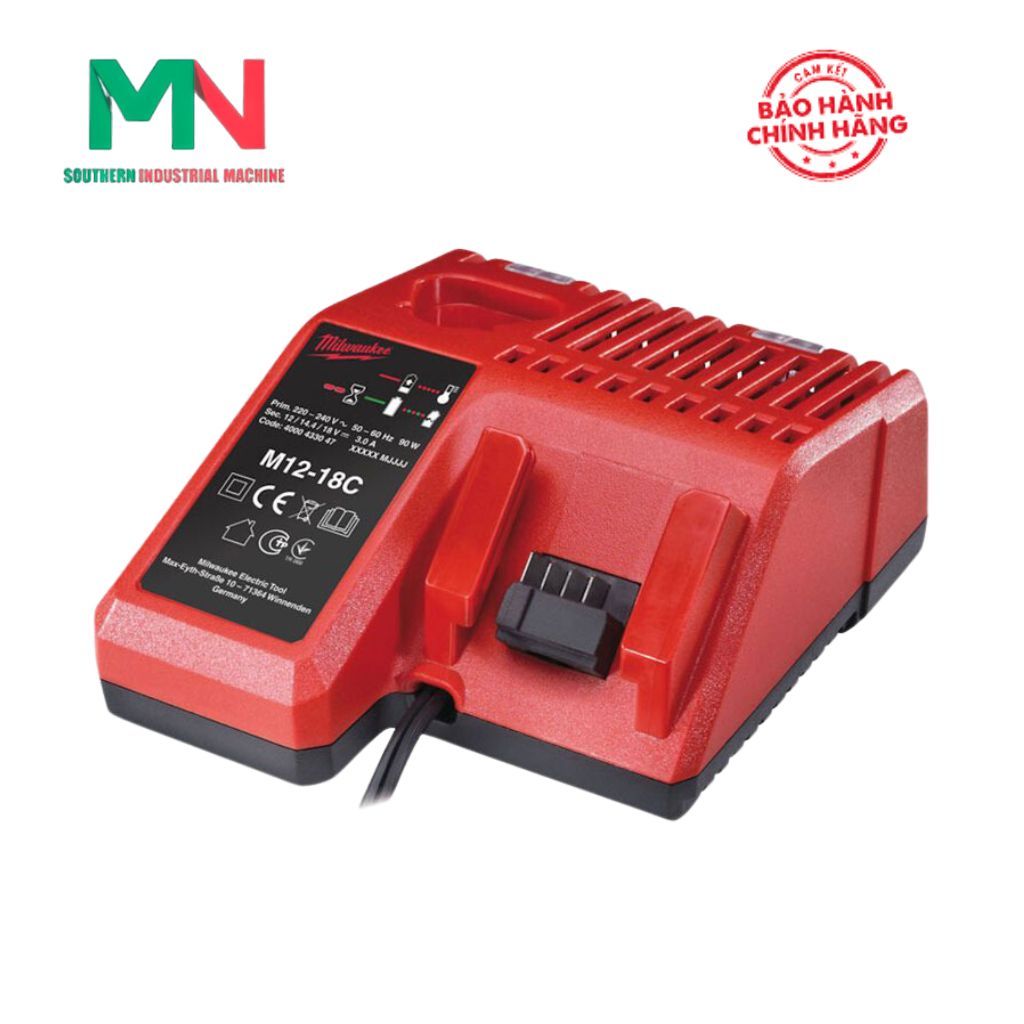Sạc Pin 12V-18V Milwaukee M12-18C - Sạc chính hãng | Shopee Việt Nam