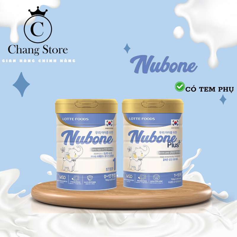[Voucher Extra giảm thêm 10% - Date 05.2026 ] Sữa công thức Nubone ...