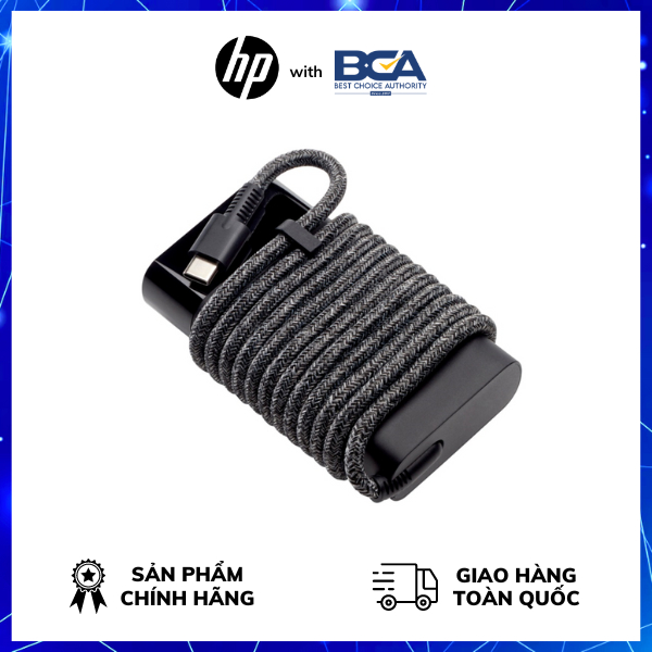 Sạc Laptop HP USB Type C 65W Chính Hãng (M54350-001) Dùng cho Laptop HP ...