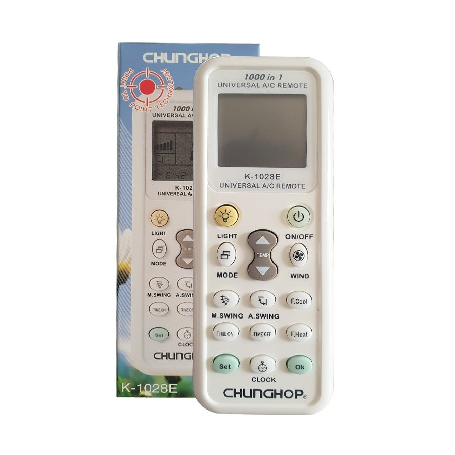 Remote điều hòa đa năng K-1028E Chunghop | Shopee Việt Nam