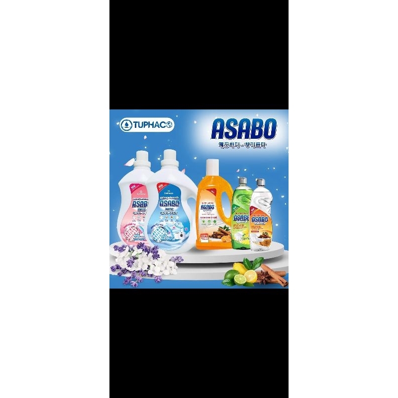 nước lau sàn ASABO | Shopee Việt Nam