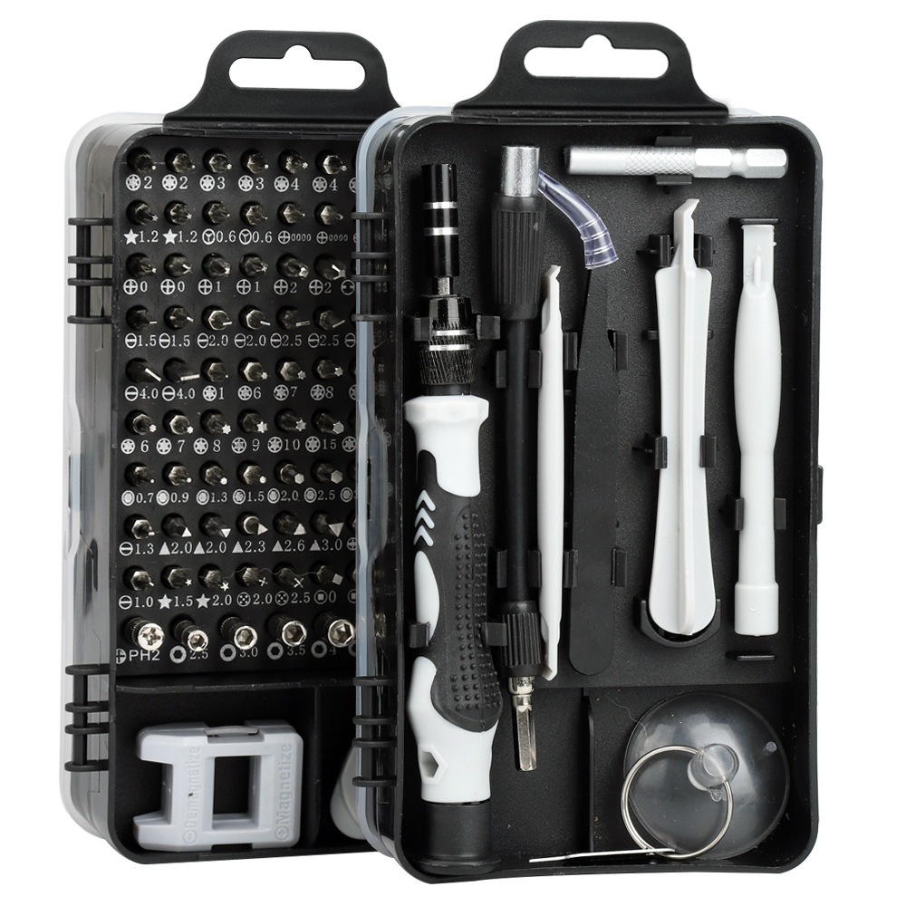 Bộ tô vít mini bộ dụng cụ đa năng hỗ trợ sửa chữa 115in1 | Shopee Việt Nam