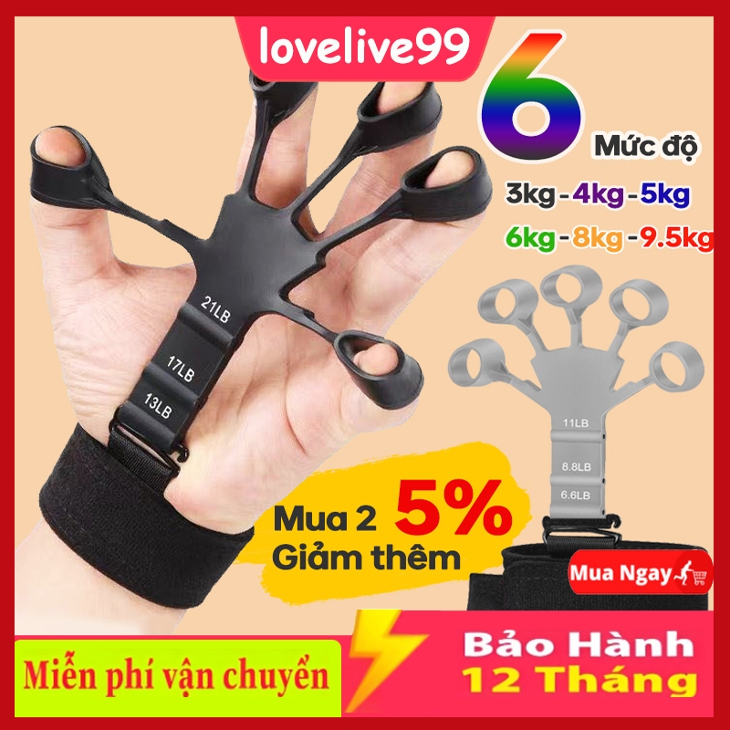 Dụng Cụ Tập Cơ Tay GRIPOW Bằng Silicone, Đồ Tập Cơ Ngón Tay Cẳng Tay ...