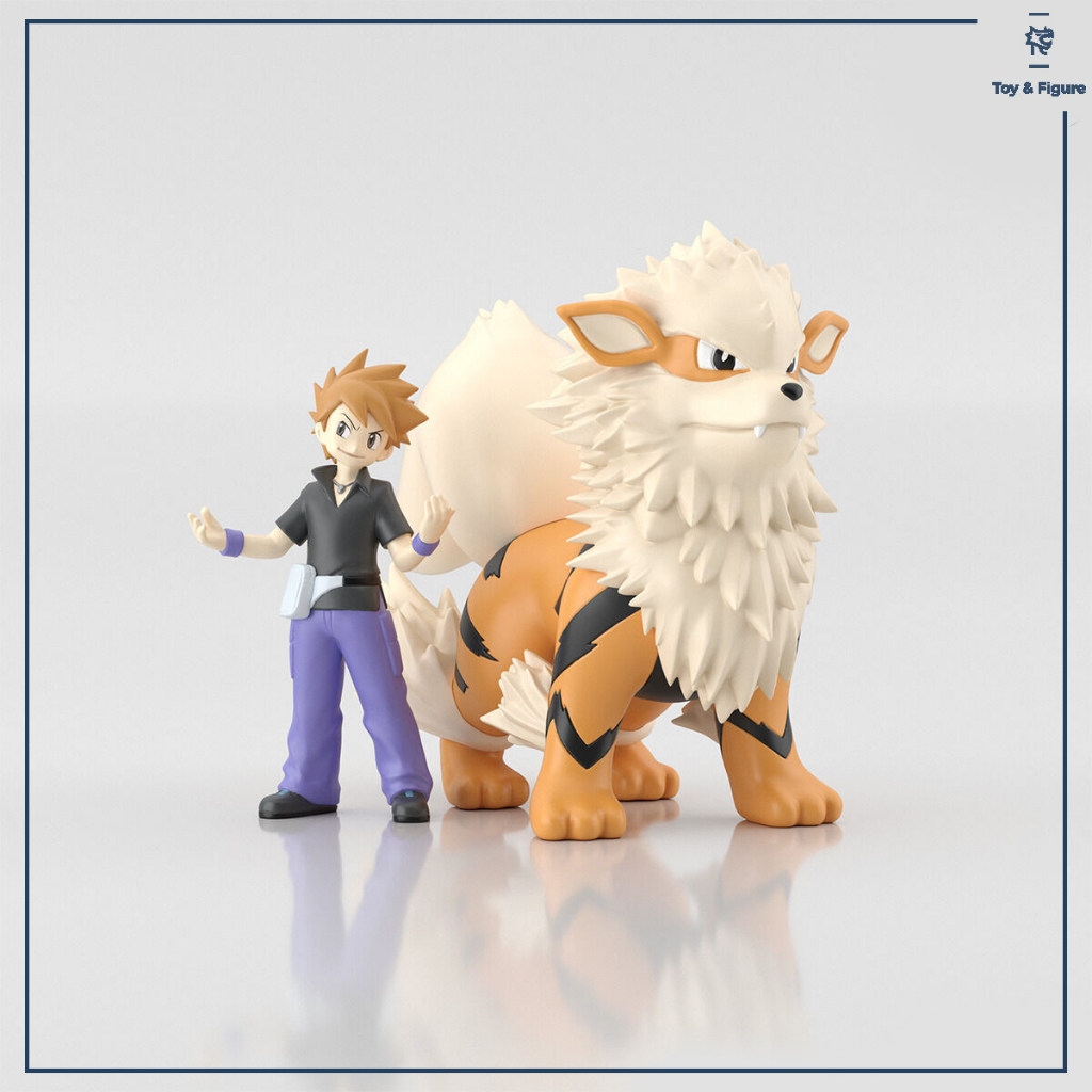 Mô hình Chính hãng Pokemon ARCANINE / WINDIE & Trainer GREEN [Pokemon ...