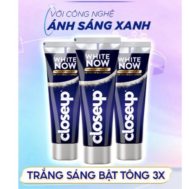 Kem đánh răng P/s - Closeup White Now Tinh Thể Blue Sapphire 100g ...