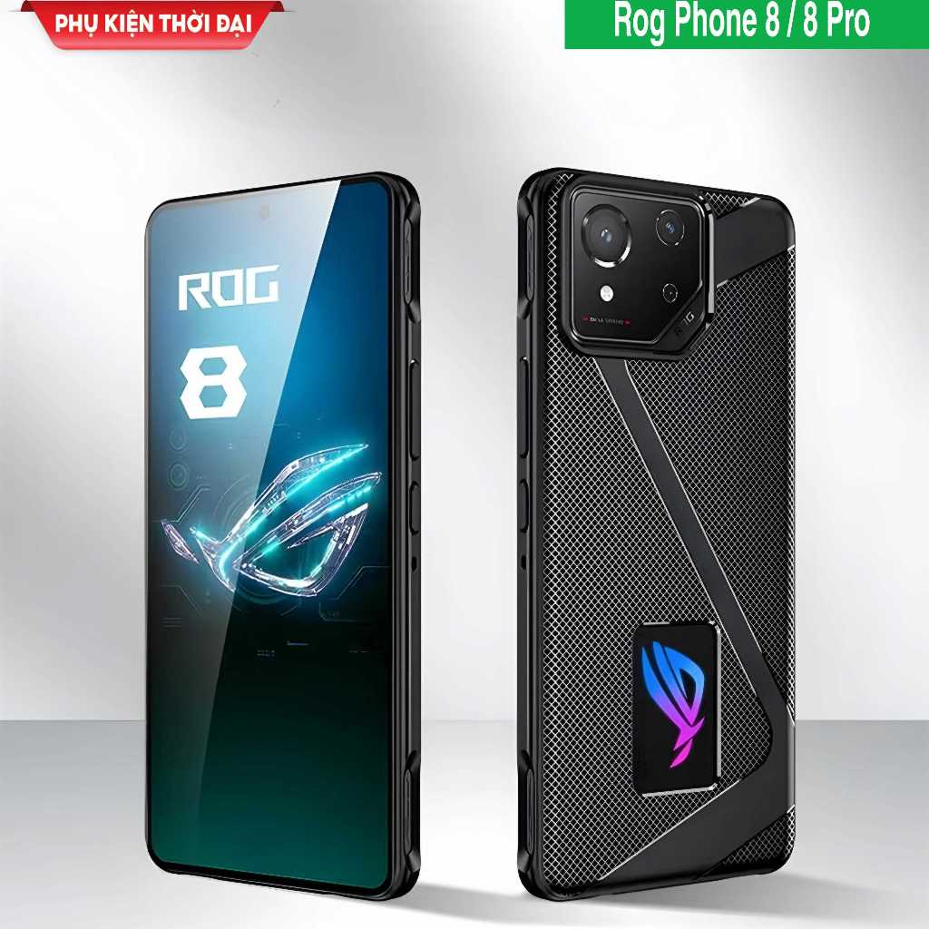 Ốp lưng Rog Phone 8 / 8 Pro kiểu dáng gaming thoát khí chống sốc chống ...