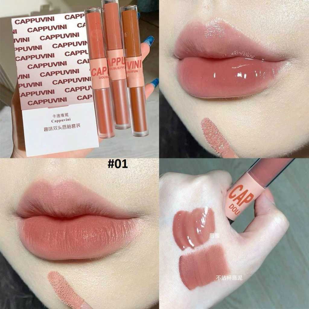 Son Cappuvini 2in1 (mới) | Shopee Việt Nam