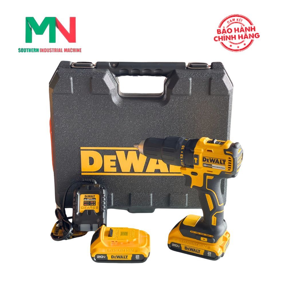 Máy khoan vặn vít dùng pin 20V Dewalt DCD7781D2 ( Thân máy + 2 pin 2.0Ah + 1 Sạc + Thùng đựng ...