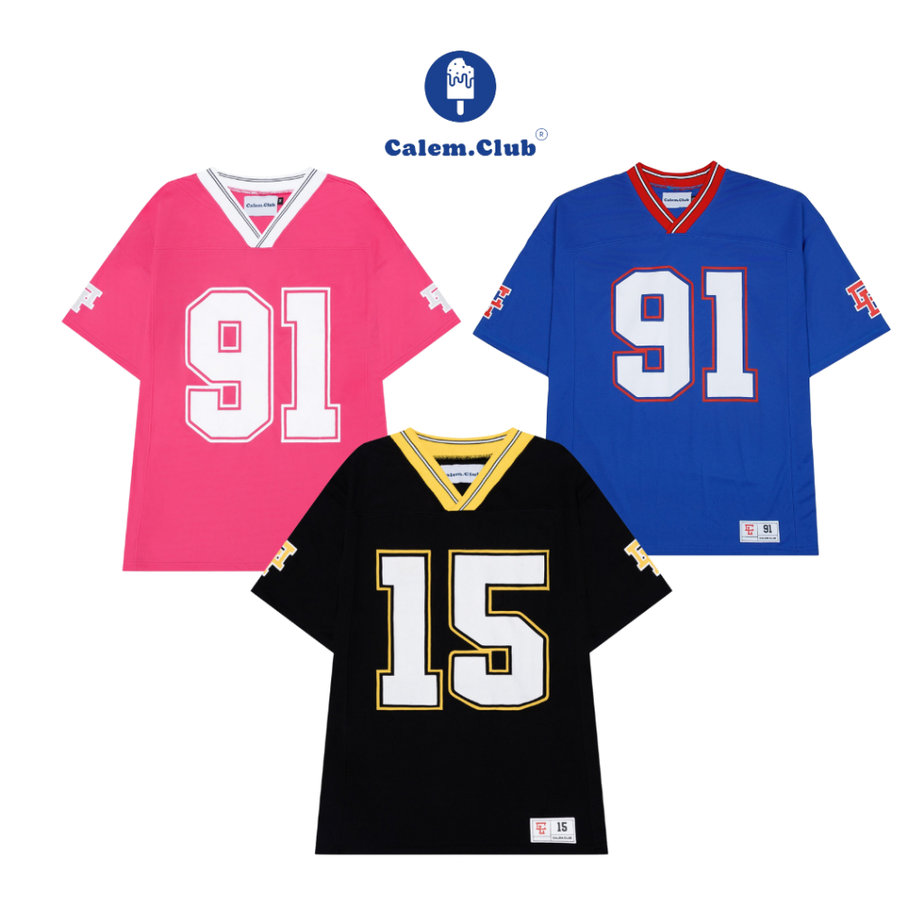Calem Club - Áo thun tay ngắn thể thao NUMBER JERSEY form unisex ...