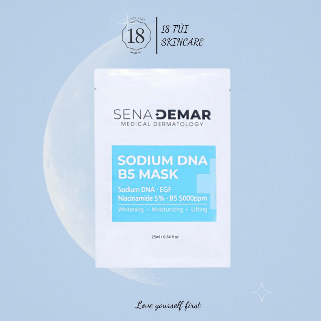 Mặt Nạ Sena Demar Sodium DNA B5 Mask - 1 Miếng | Shopee Việt Nam
