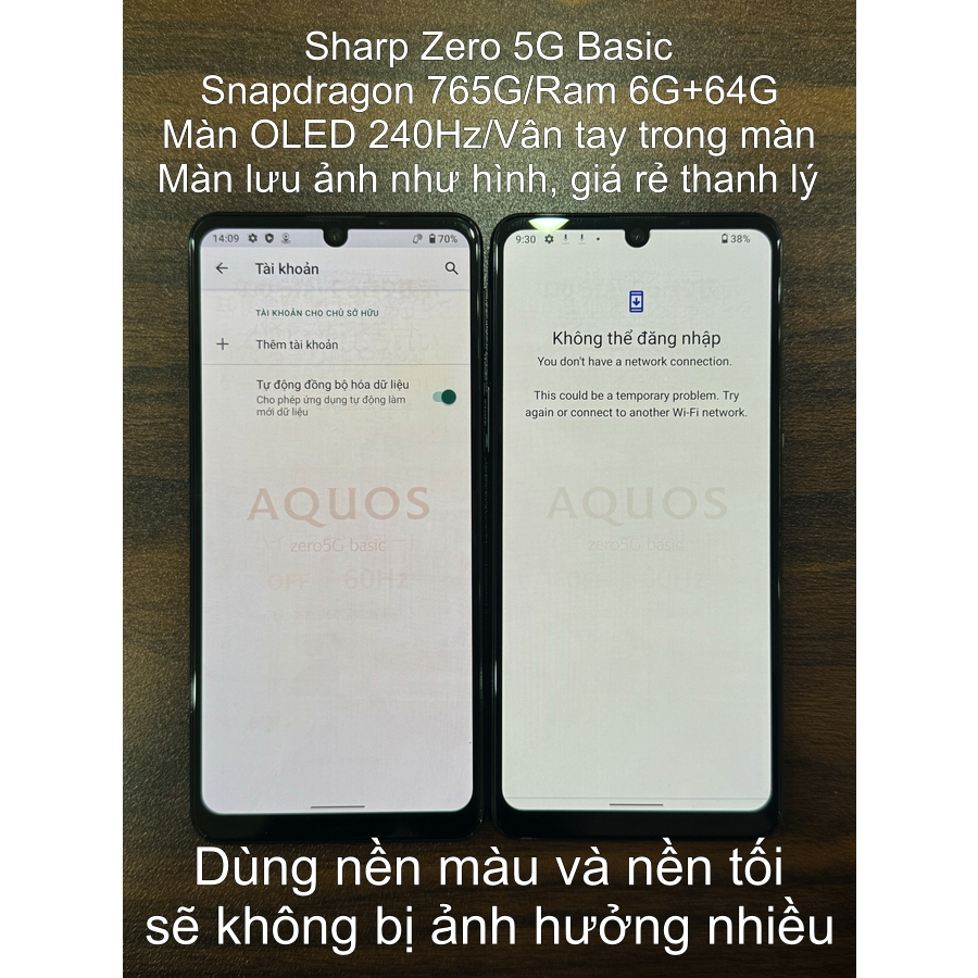 Điện thoại Sharp Aquos Zero 5G Basic màn OLED 6.4 inch - Snapdragon ...