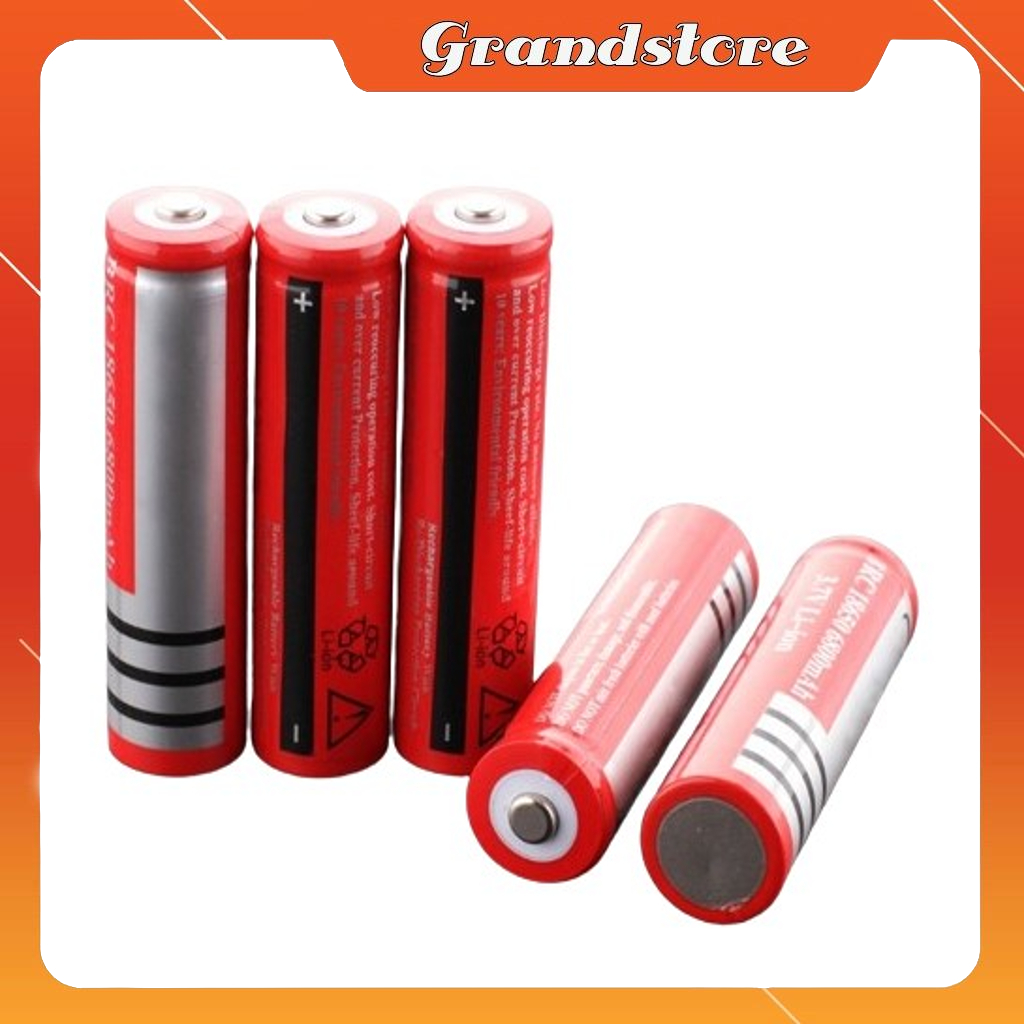 Pin sạc cell 18650 li-ion ultrafire 4.2v lithium dung lượng cao đầu ...