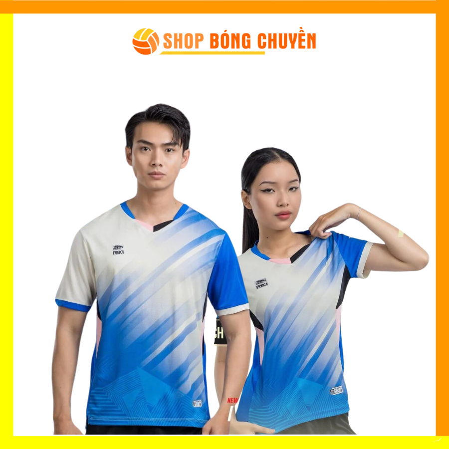 Bộ Quần Áo Bóng Chuyền Nam Nữ Riki Vol7, Áo Riki ForceFul Chính Hãng, Chất Liệu Co Giãn | Shopee ...