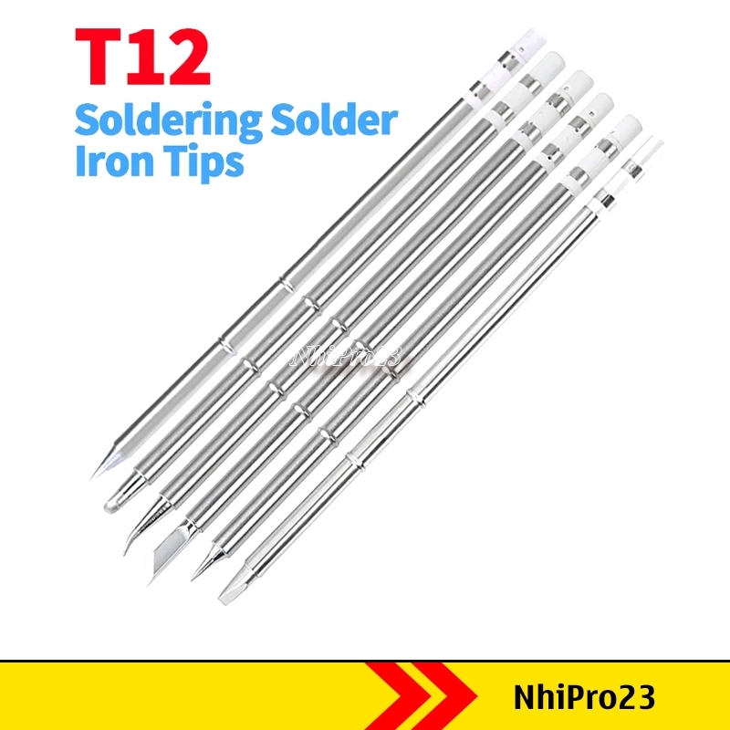 Mũi hàn T12 tip hàn, đầu mỏ hàn T12-K/KF/I/ILS/J02/JL02/BC2/BC3/C4/KR/KU/BCF1 tùy chọn | Shopee ...