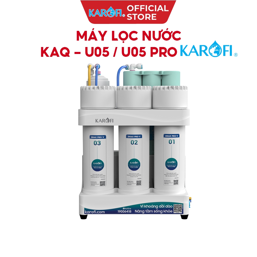 MÁY LỌC NƯỚC KAROFI KAQ-U05 PRO / KAQ U05 chính hãng | Shopee Việt Nam