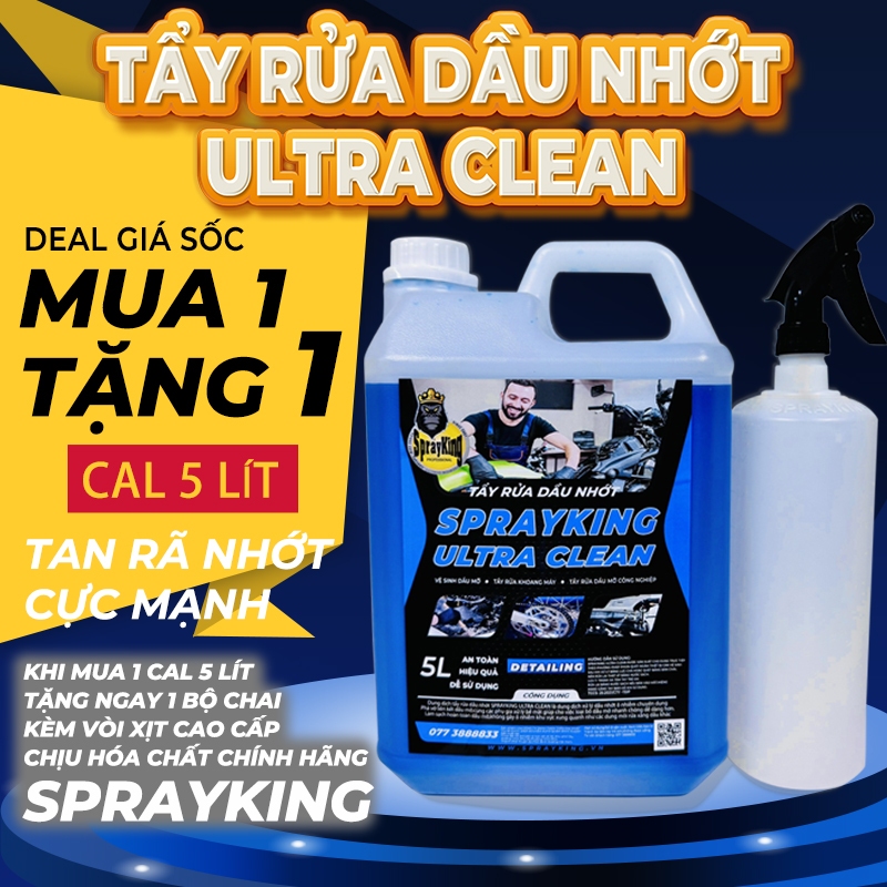 ULTRA CLEANER SPRAKING-Tẩy nhớt CHÍNH HÃNG | Shopee Việt Nam