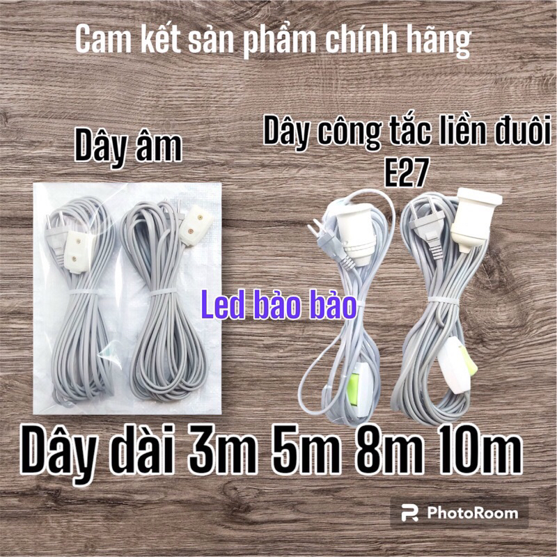 Dây đuôi đèn E27 liền công tắc PANA 3m 5m 8m 10m lõi đồng | Shopee Việt Nam