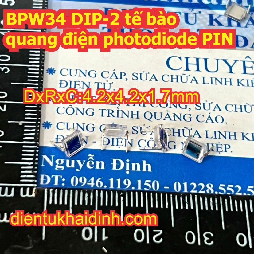2 con BPW34 DIP-2 tế bào quang điện photodiode PIN kde3420 | Shopee Việt Nam