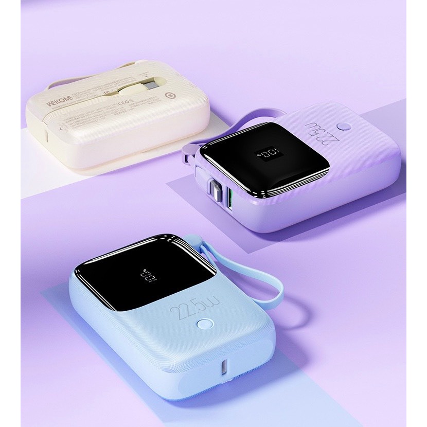 Pin Dự Phòng Sạc Nhanh 22.5W WEKOME WP-53 10.000mah và WP-46 10.000mah ...