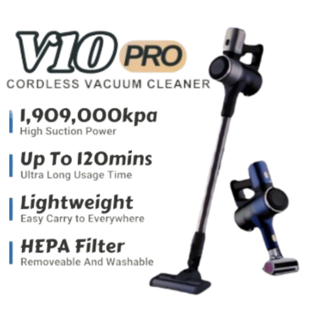 Màn hình cảm ứng hút bụi không dây V10 PRO / Wireless Vacuum V10 House ...