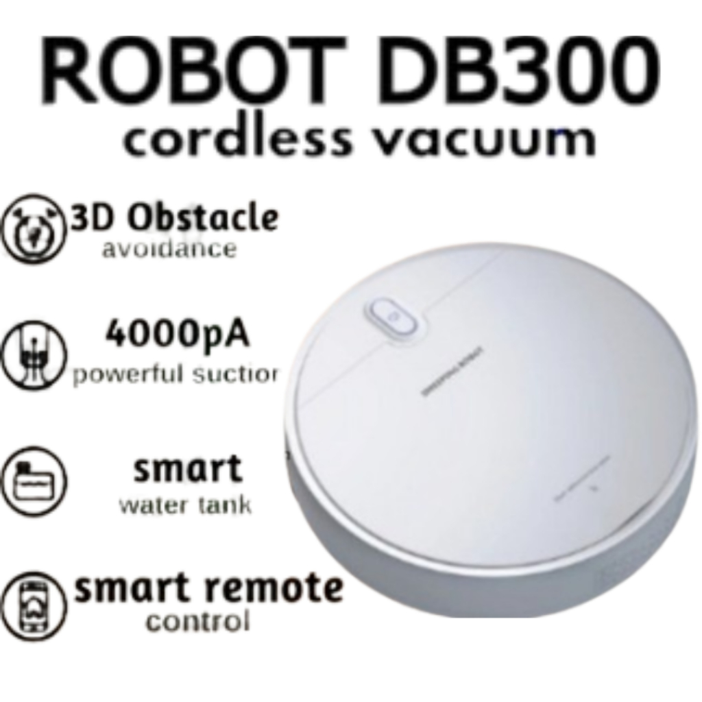 Sơ đồ lau sàn Robot hút bụi thông minh quét thông minh DB300 Pilisos ...