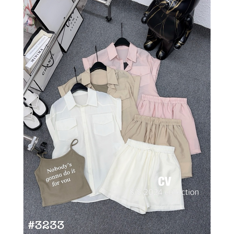 SÉT BỘ ĐŨI 3 CHI TIẾT CHUẨN ẢNH FRESIZE 40-58kg | Shopee Việt Nam