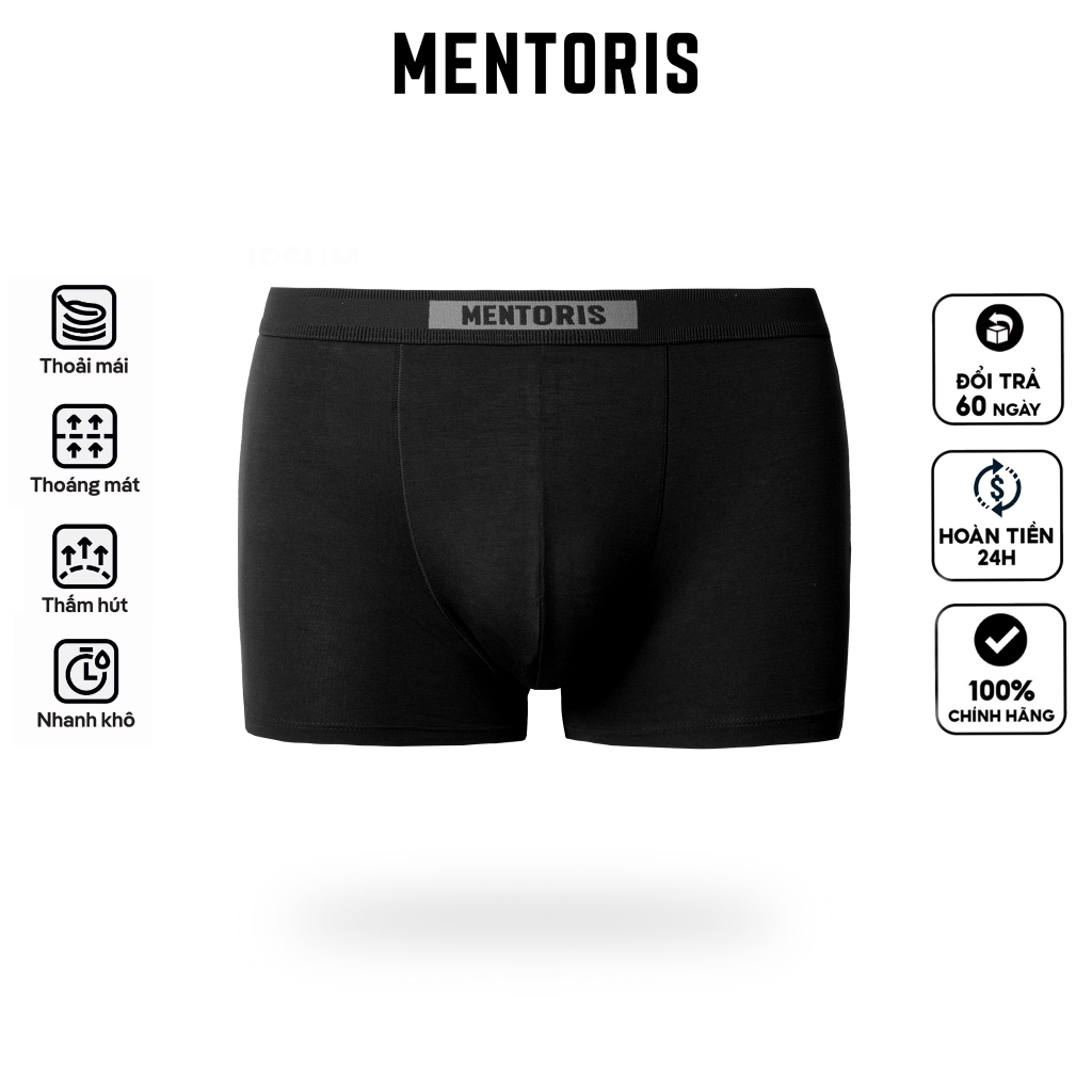 Quần lót nam boxer MENTORIS, ôm sát cơ thể, co giãn 4 chiều, kháng ...