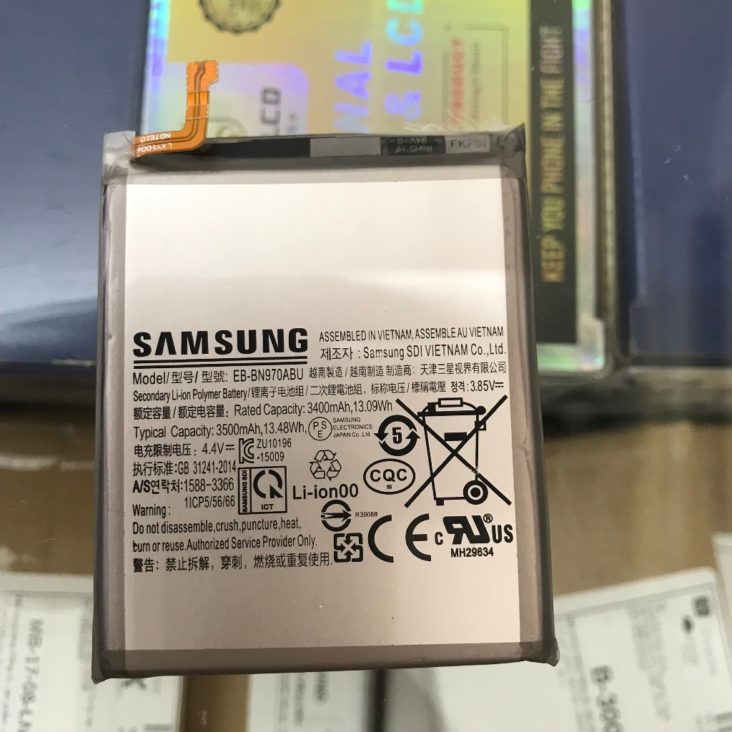 Pin Samsung Note 10 / BN970 (EB-BN970ABU) bảo hành 6 tháng | Shopee Việt Nam