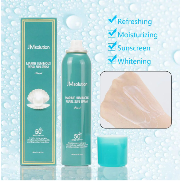Xịt chống nắng toàn thân JM Solution Marine Luminous Pearl Sun Spray SPF50+ /PA +++ 180ml ...