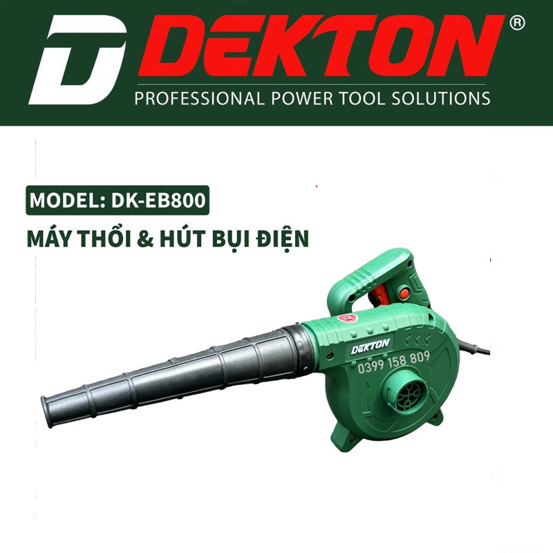 Máy thổi bụi chính hãng DEKTON DK-EB800 công suất 800w có chỉnh tốc ...