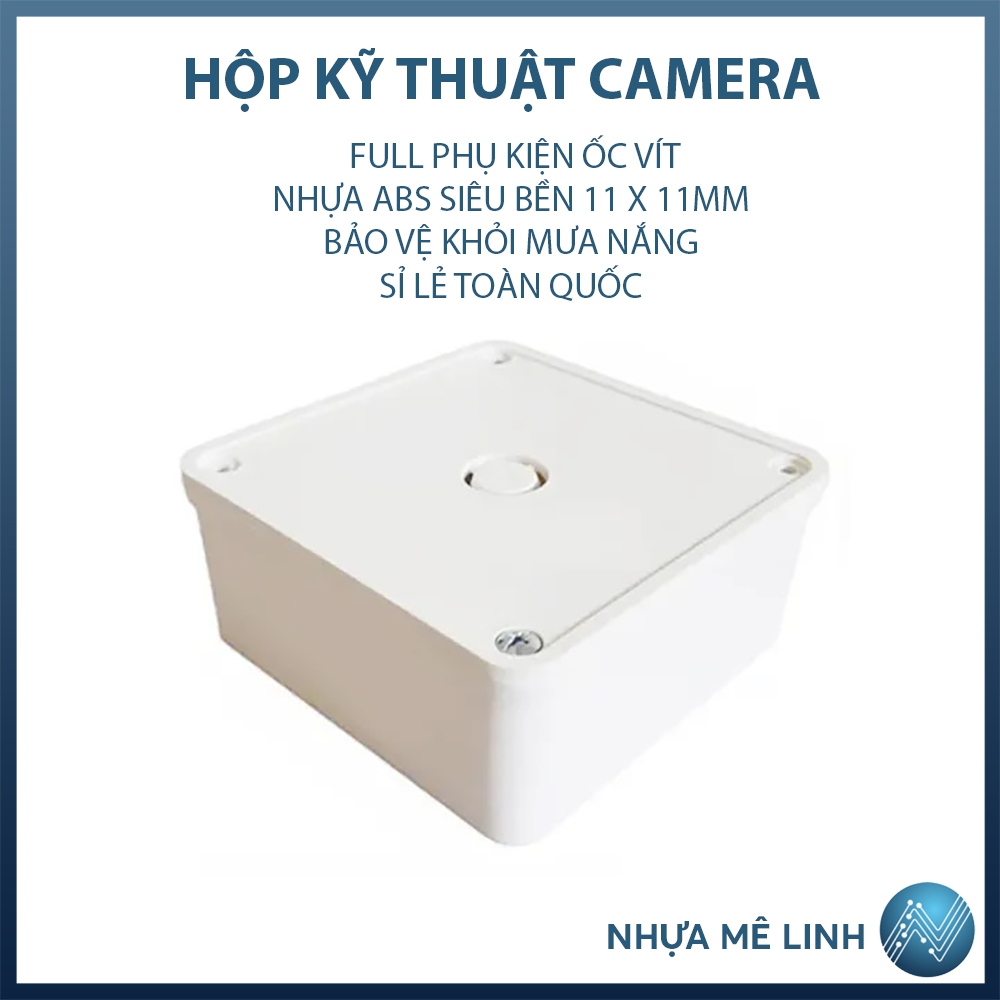 Hộp Kỹ Thuật Cho Camera chống nước Kích thước 110 x 110 x 5mm | Shopee ...