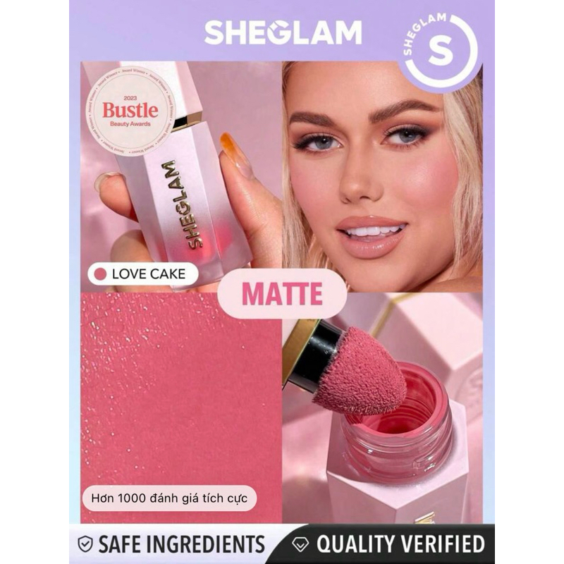 SHEGLAM Mỹ phẩm phấn má hồng dạng lỏng Color Bloom-Rose Ritual | Shopee ...