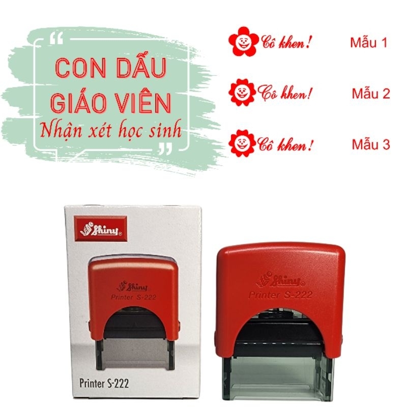 Con dấu nhận xét học sinh tiểu học. Dấu Cô Khen dành cho giáo viên ...