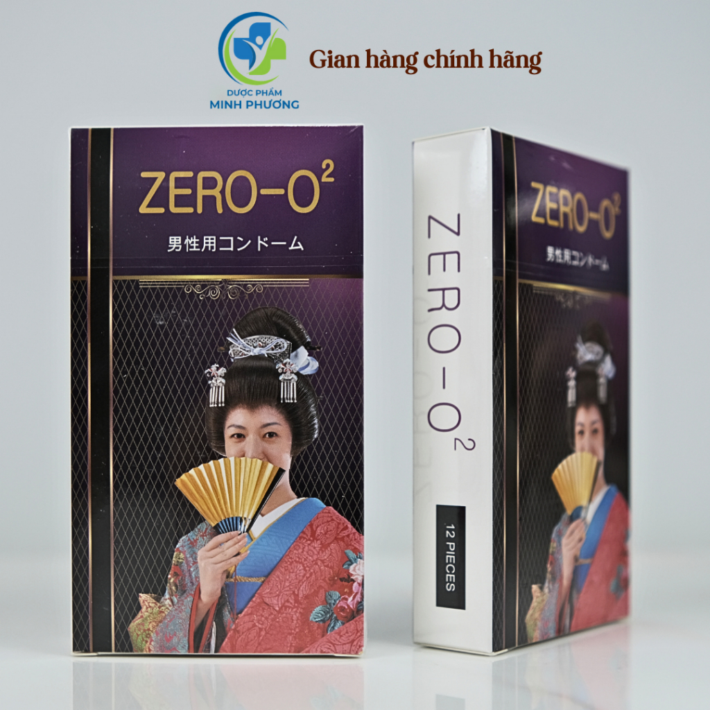 Bao Cao Su Nhật Bản ZERO O2 Siêu Mỏng - Hộp 12 Cái | Shopee Việt Nam