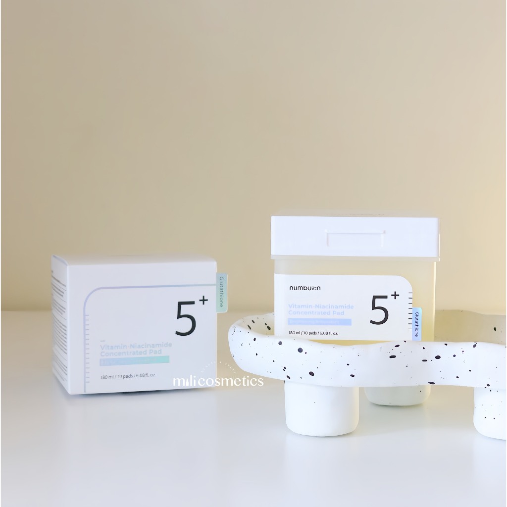 Miếng Tẩy Da Chết Numbuzin No.5 Vitamin-Niacinamide Concentrated Pad 180ml (70 pads) | Shopee ...