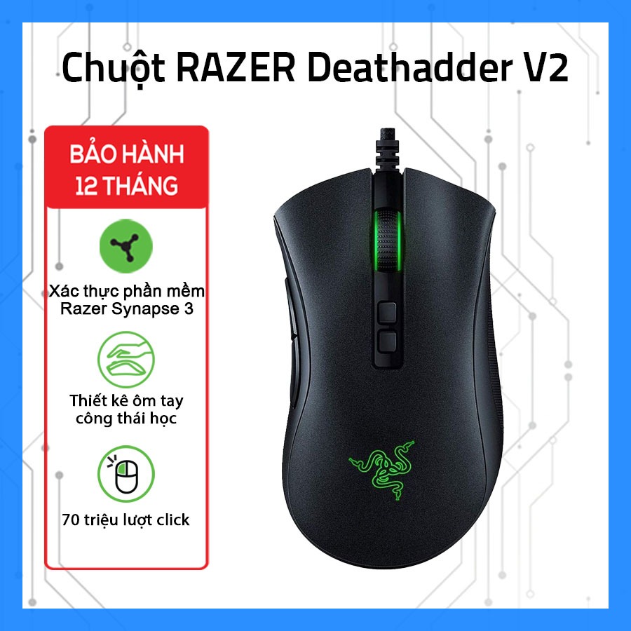 Chuột game Razer Deathadder V2 | Shopee Việt Nam