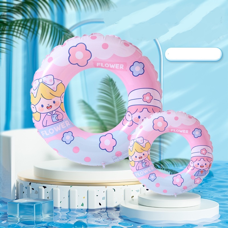 Phao Bơi Tròn Trẻ Em Cao Cấp Phao Bơi Tròn Cho Bé Hoạ Tiết Dễ Thương Phao Bơi Bé Trai Phao