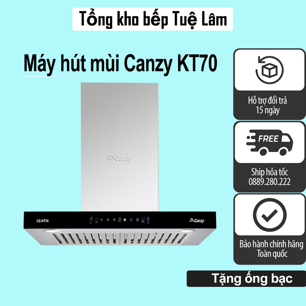MÁY HÚT MÙI CANZY D70S35 | CANZY KT70 | Sâu 35cm | Bảo hành chính hãng ...