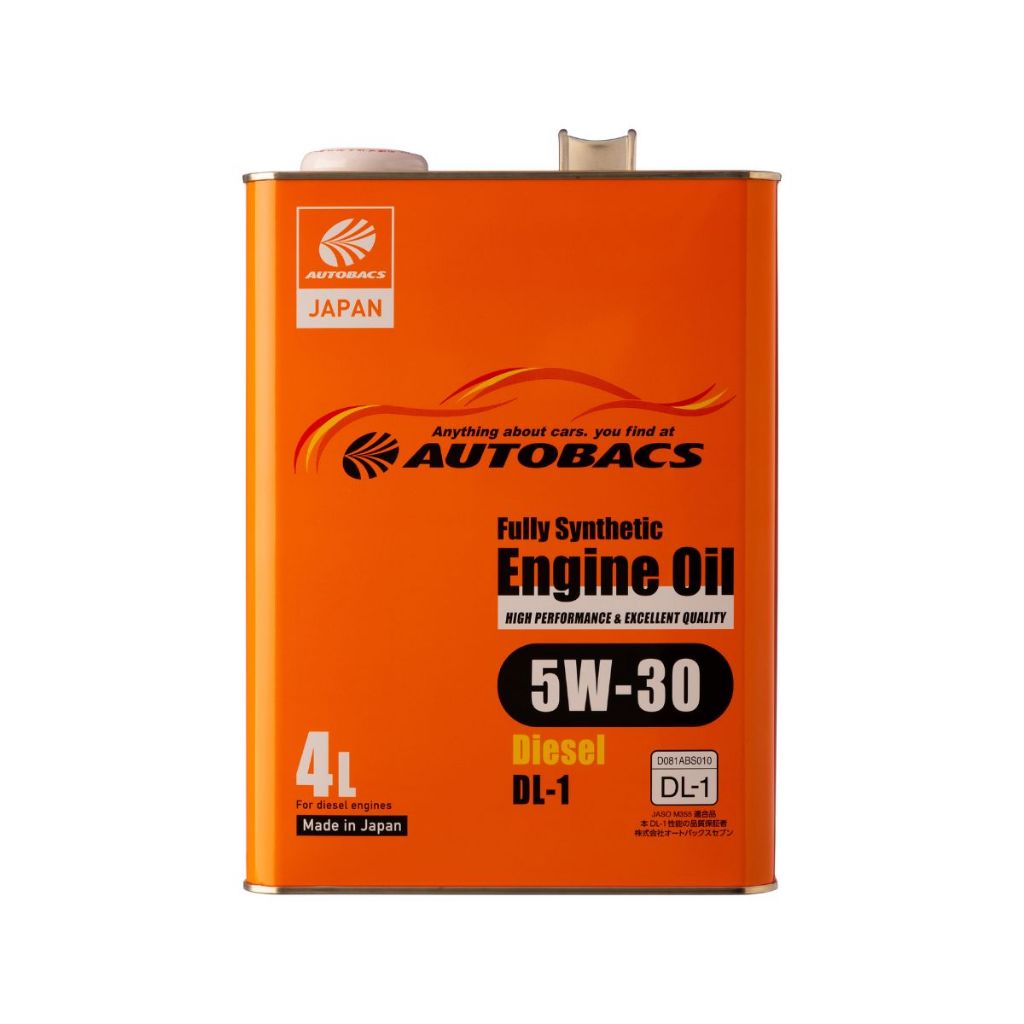 Dầu nhớt Nhật Bản - AUTOBACS DIESEL DL-1 5W30 FULLY SYNTHETIC | Shopee ...
