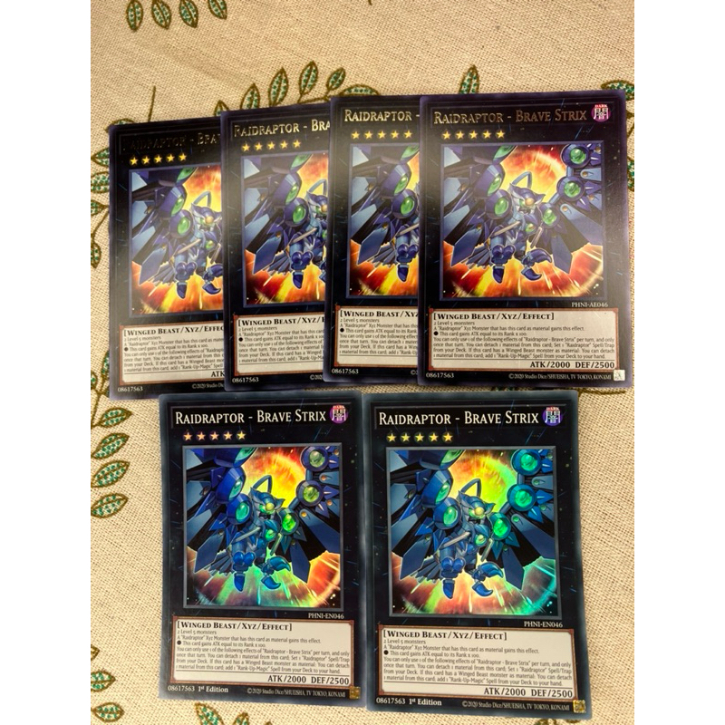 [LiLy_Yugioh] Lá bài Raidraptor - Brave Strix - PHNI-EN046 - Super Rare ...